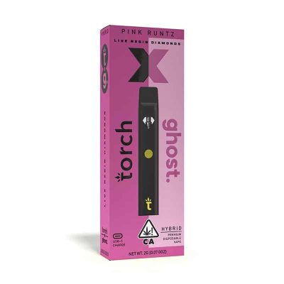 PINK RUNTZ Torch Ghost Carts - CHINA VAPE WHOLESALE