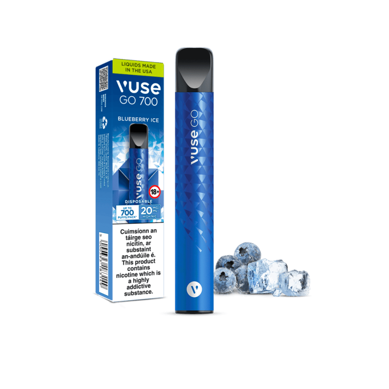 Vuse GO 700 Blueberry Ice Disposable Vape - CHINA VAPE WHOLESALE