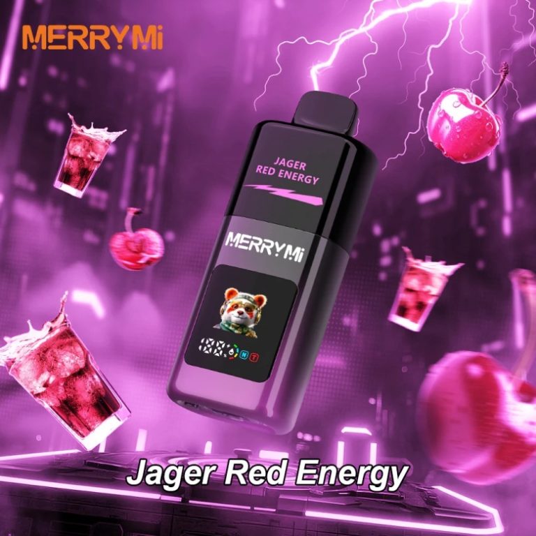 MerryMi Mecha PRO 35000 Jager Red Energy e-cigarettes - CHINA VAPE ...